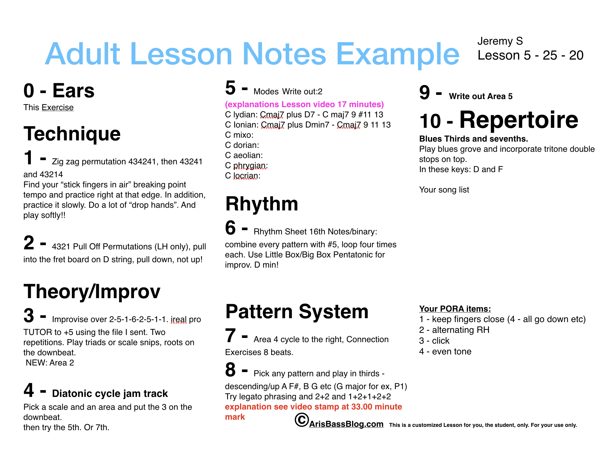 My Five Favorite Practicing Tools [quick read] - Ari's Bass Blog