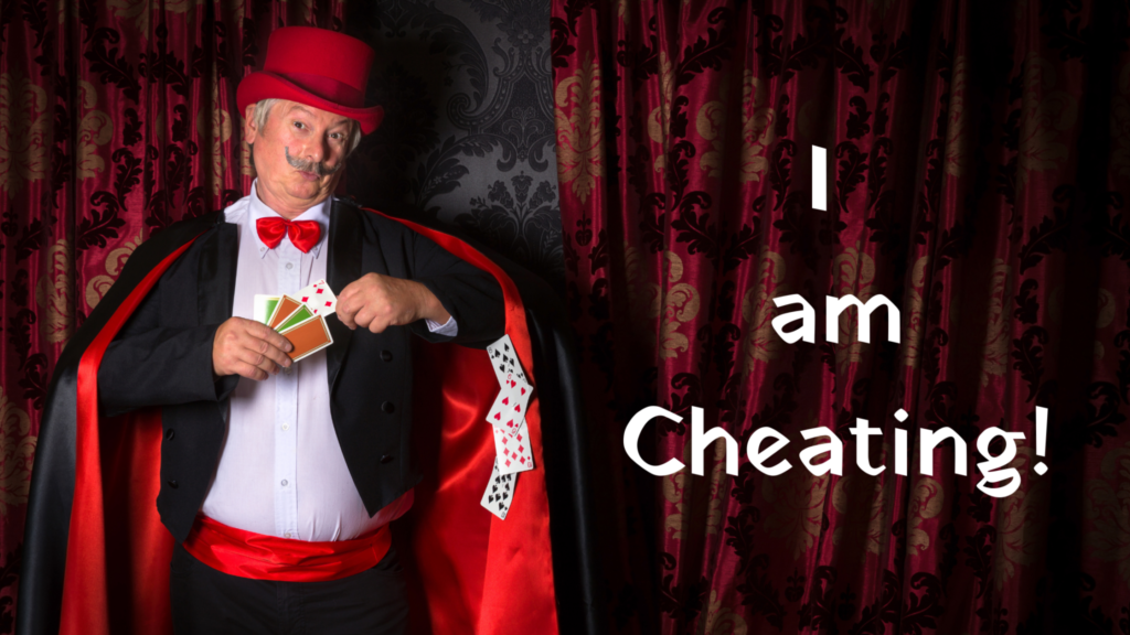 Ari, I am cheating! - Ari's Bass Blog